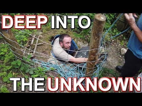 FOUND DEEP HOLE IN THE WOODS - This time it was BIG - YouTube