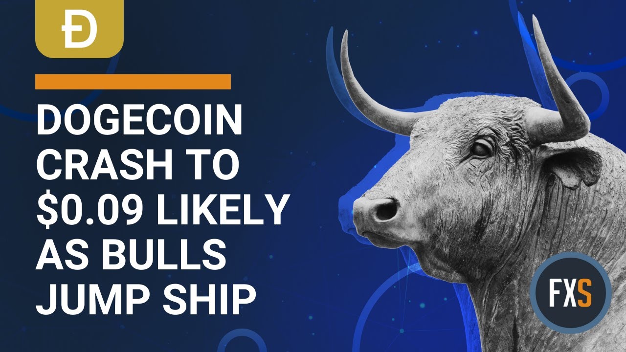 Dogecoin price crash to $0.09 likely as DOGE bulls jump ship - YouTube