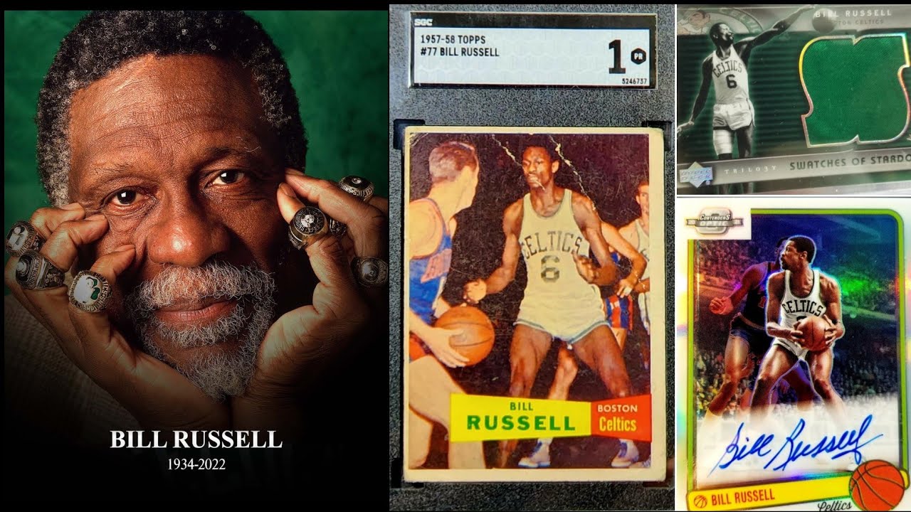 RIP Bill Russell | Here’s Another Look at My Russell Collection - YouTube