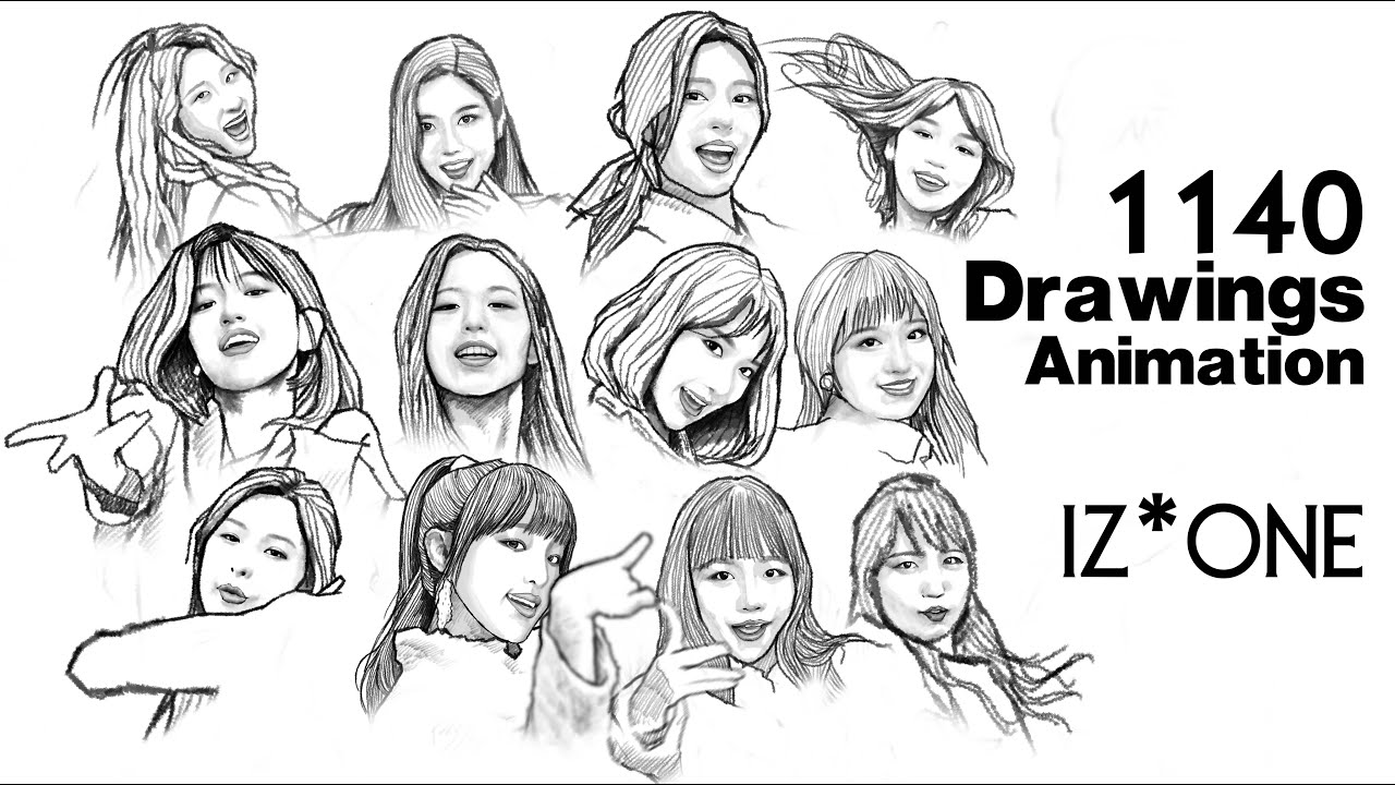 Dance Perfomence Animation -IZONE/アイズワン/아이즈원 - YouTube