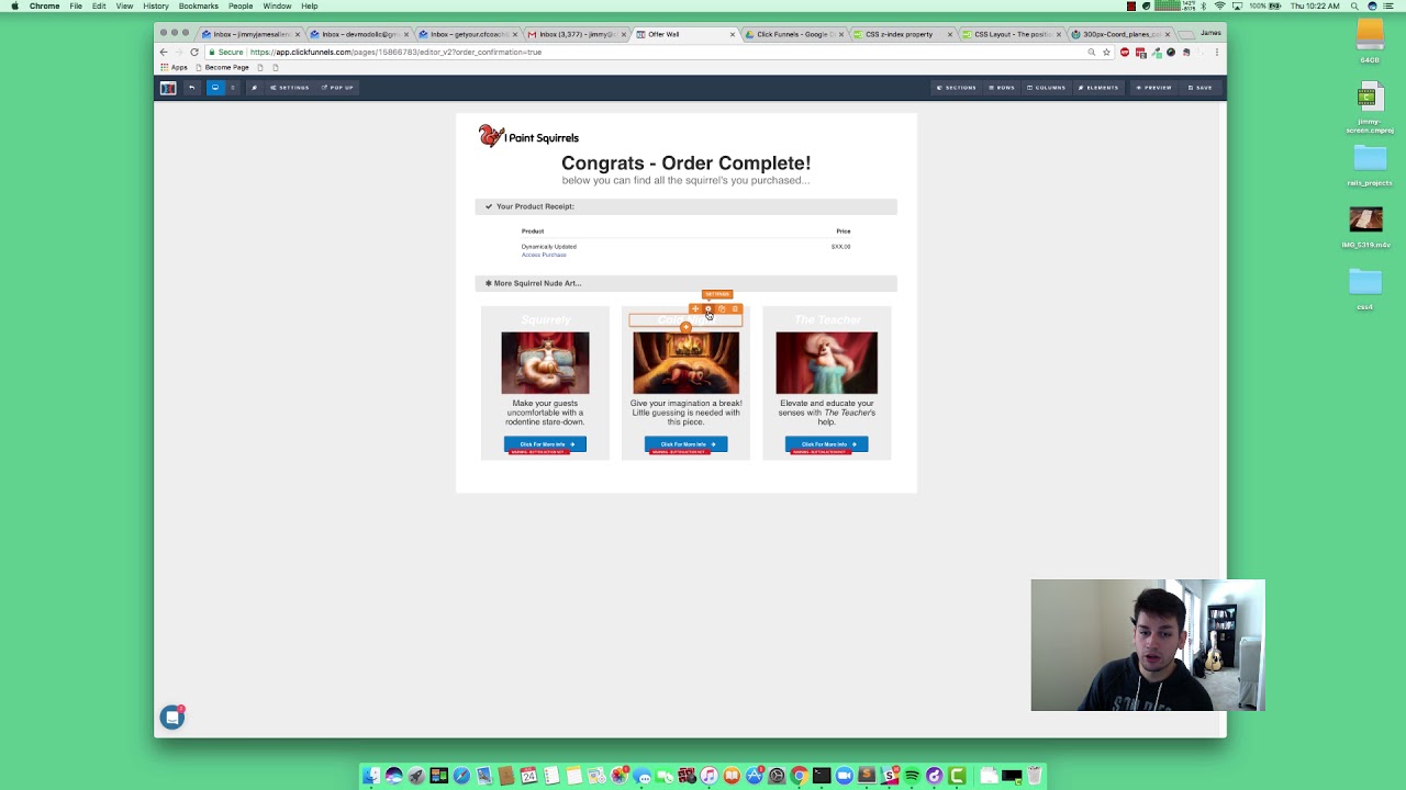CFCP Z-index CSS Tutorial - YouTube
