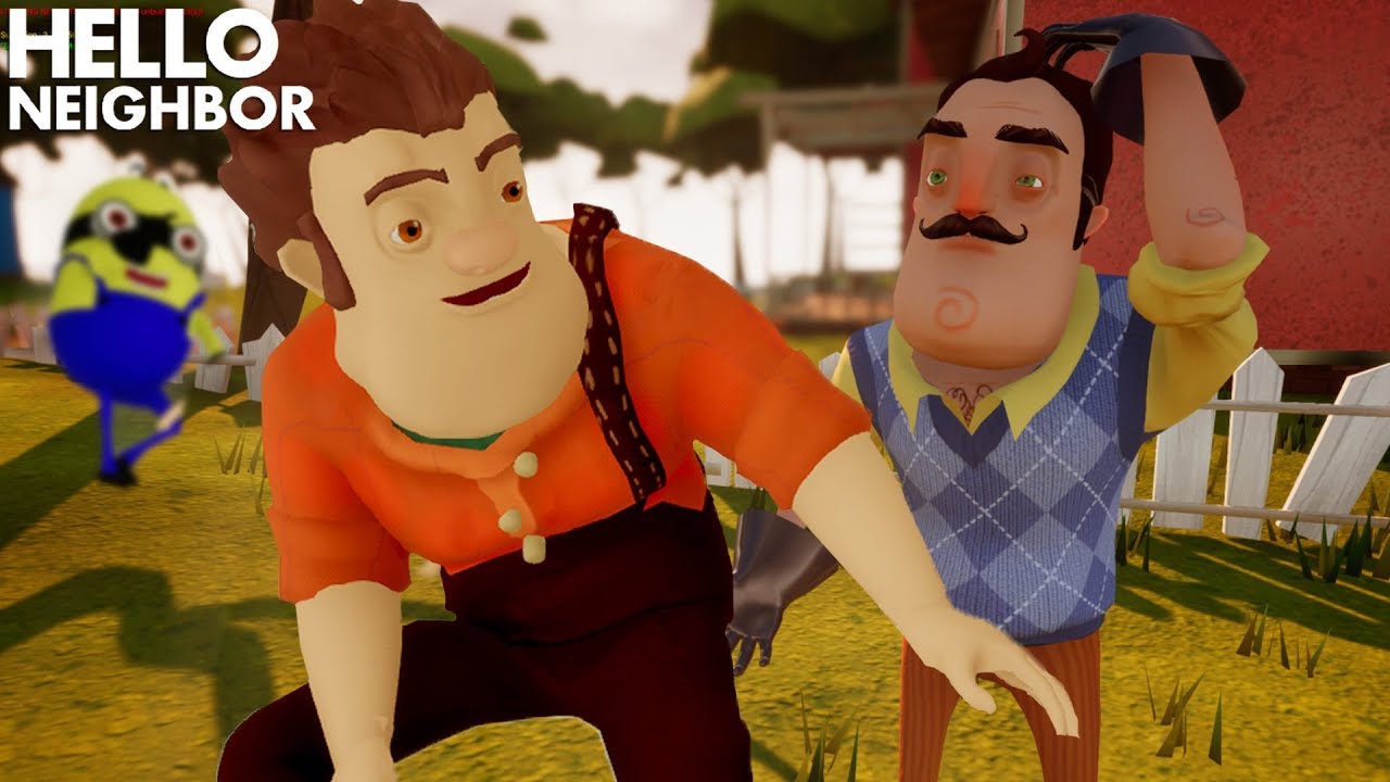 The Neighbor TURNS INTO WRECK IT RALPH!!! | Hello Neighbor (Mods) - YouTube