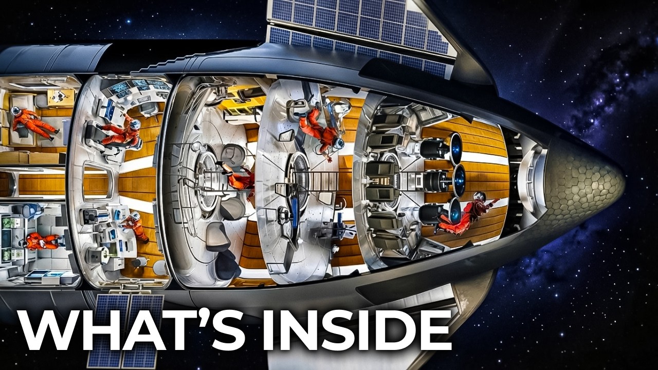 What Life Aboard The SpaceX Starship Will Be Like! - YouTube