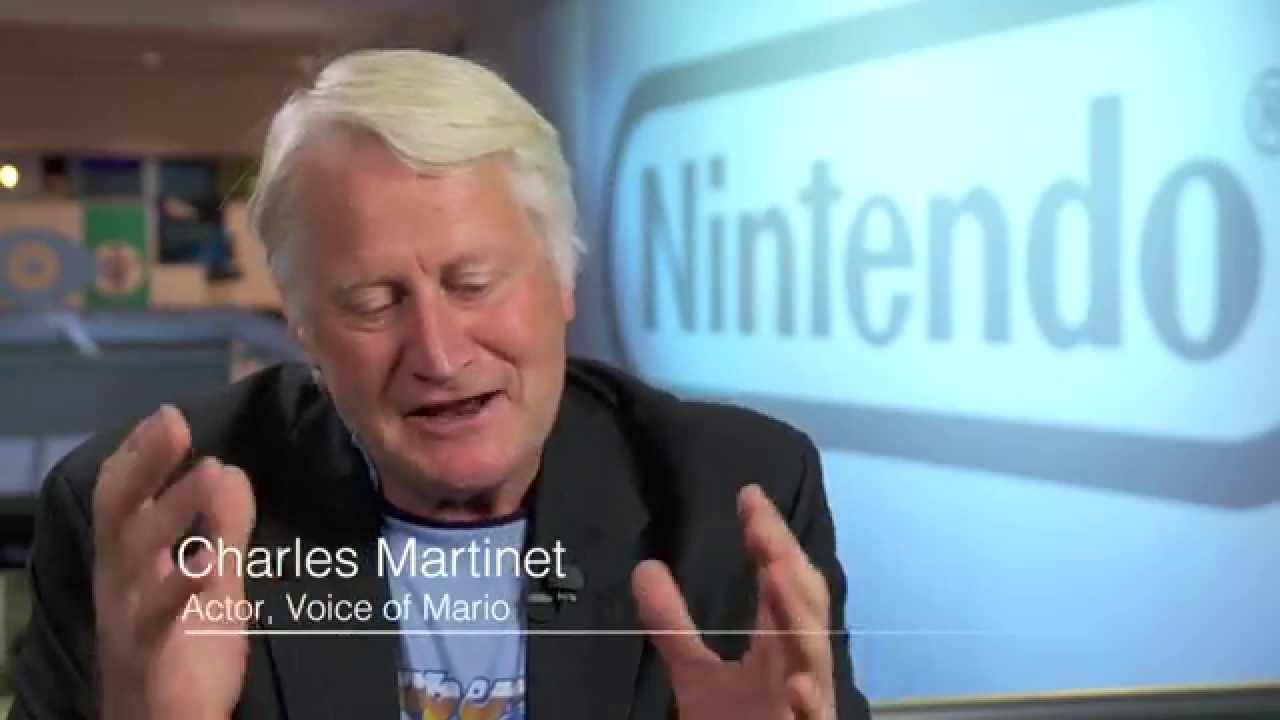 Charles Martinet Discusses Becoming the Voice of Mario - Part 1 - YouTube