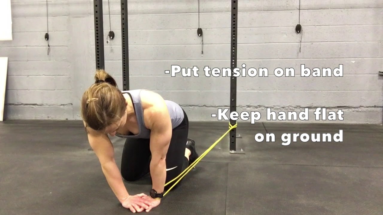 Banded Wrist Distraction - YouTube