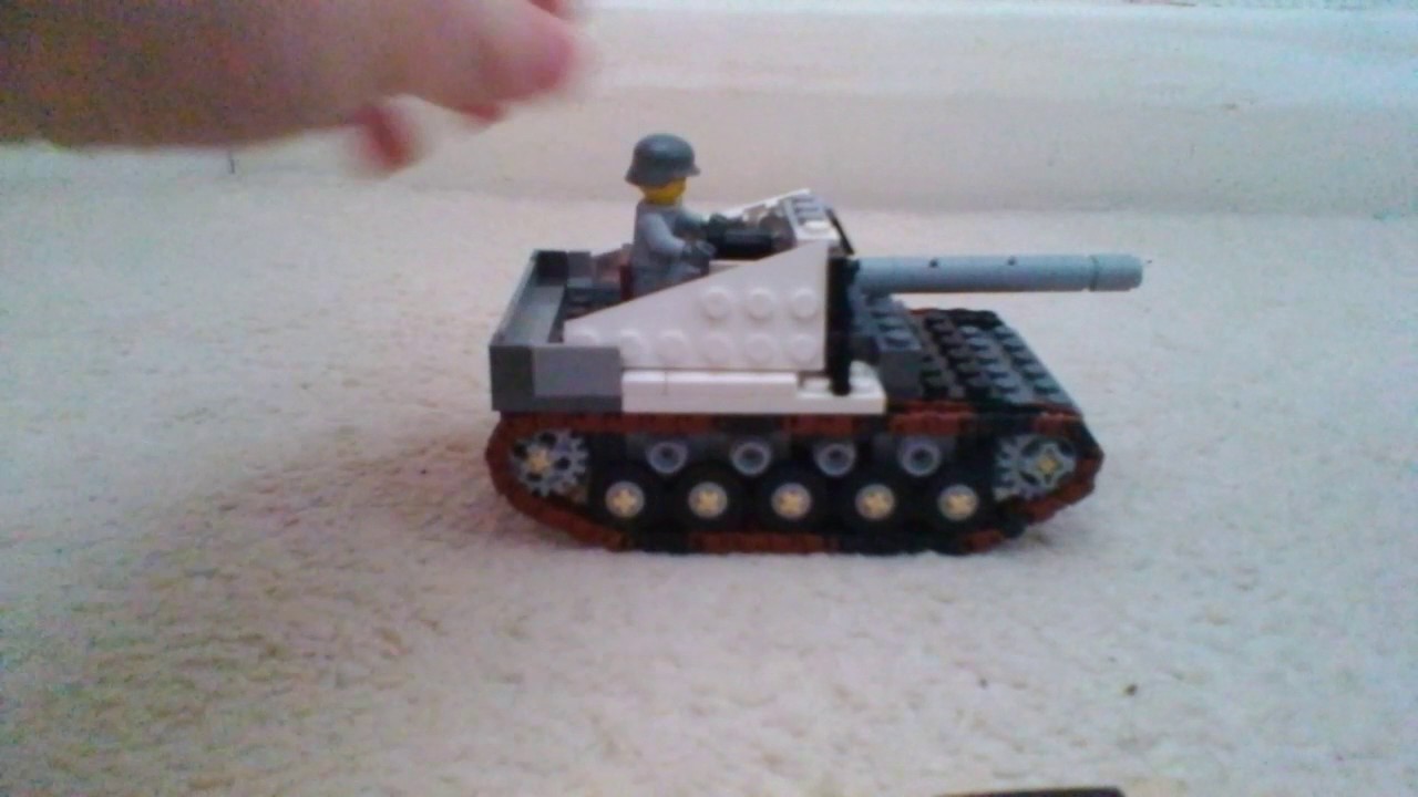 Lego marder 2 tank destroyer review - YouTube