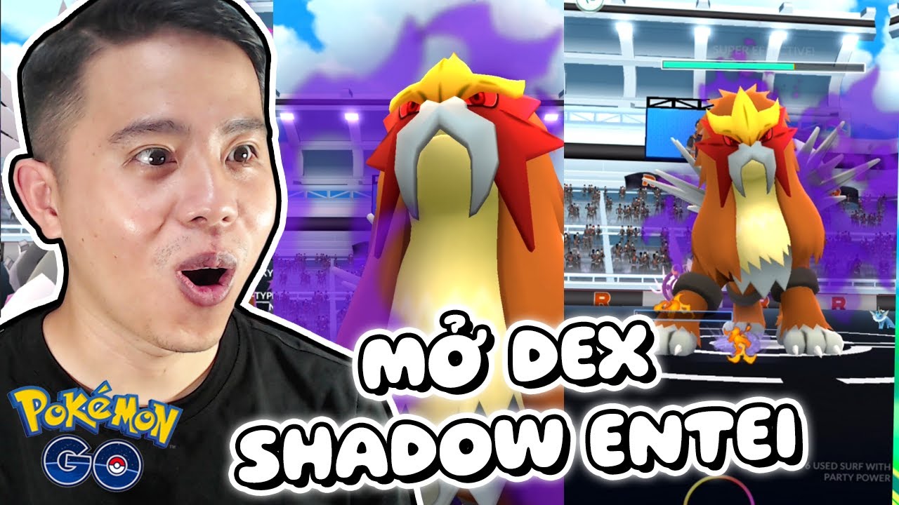 Pokemon GO : Lần Đầu Thu Phục Shadow Entei Trên Raid 5 Sao - YouTube