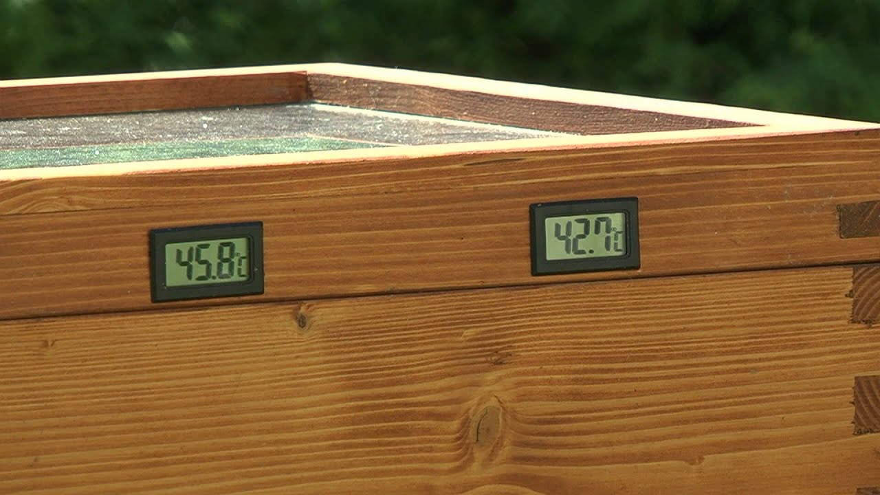 Treatment of bees with Thermosolar Hive - YouTube