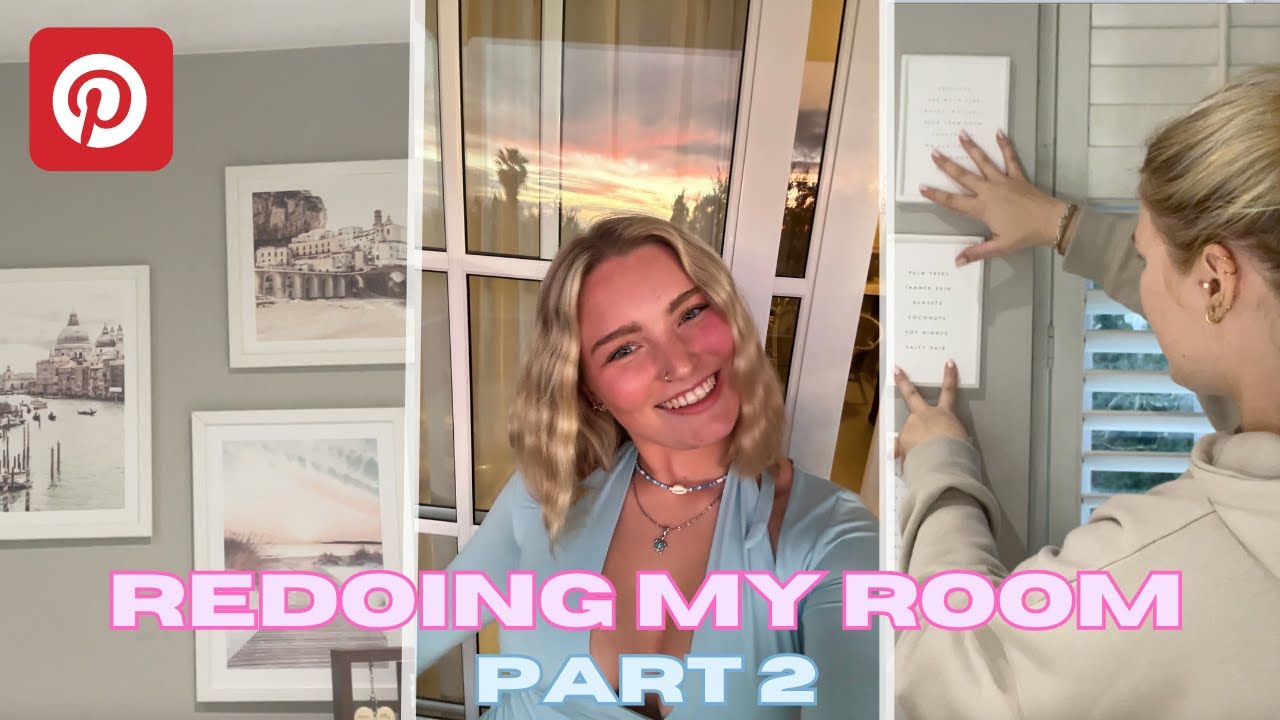 PAINTING MY ROOM ! PART 2 OF THE TRANSFORMATION- Robyn Emily - YouTube