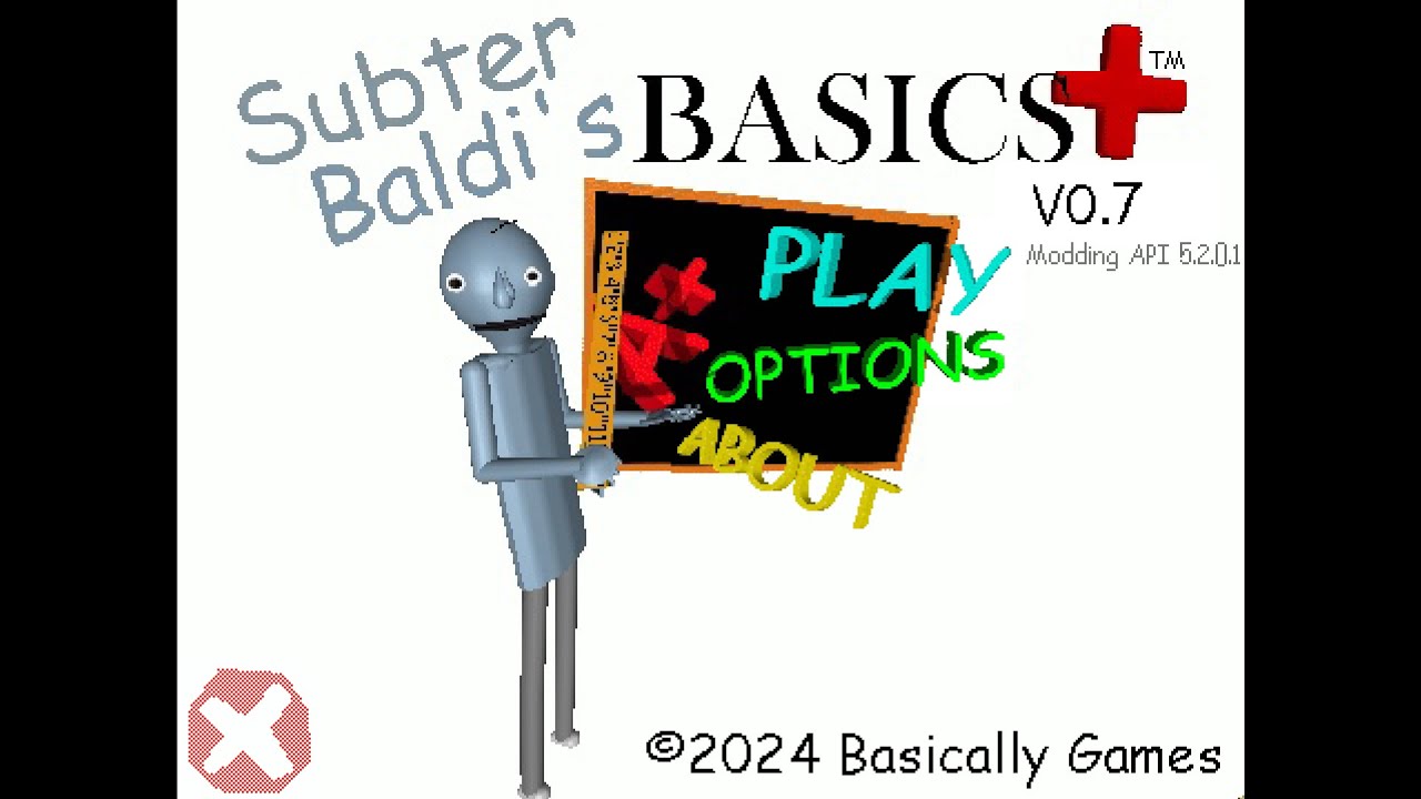 Subter Baldi Basics Plus+ - Baldis Basics Plus - V0.7 - YouTube