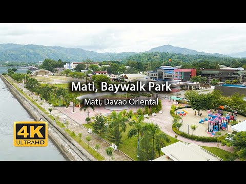 [4K] Mati Baywalk Park, Mati Davao Oriental | Walktour | Island Times ...