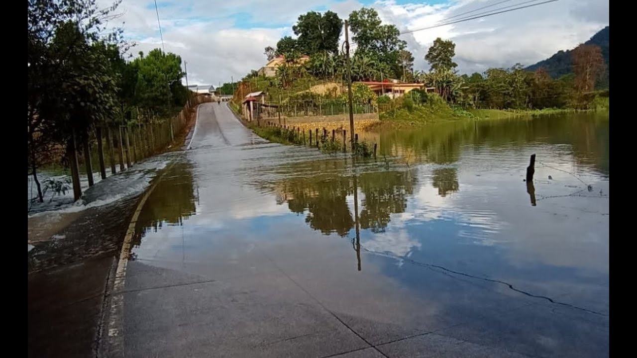 Río crecido en San Juan Chamelco, Alta Verapaz - YouTube