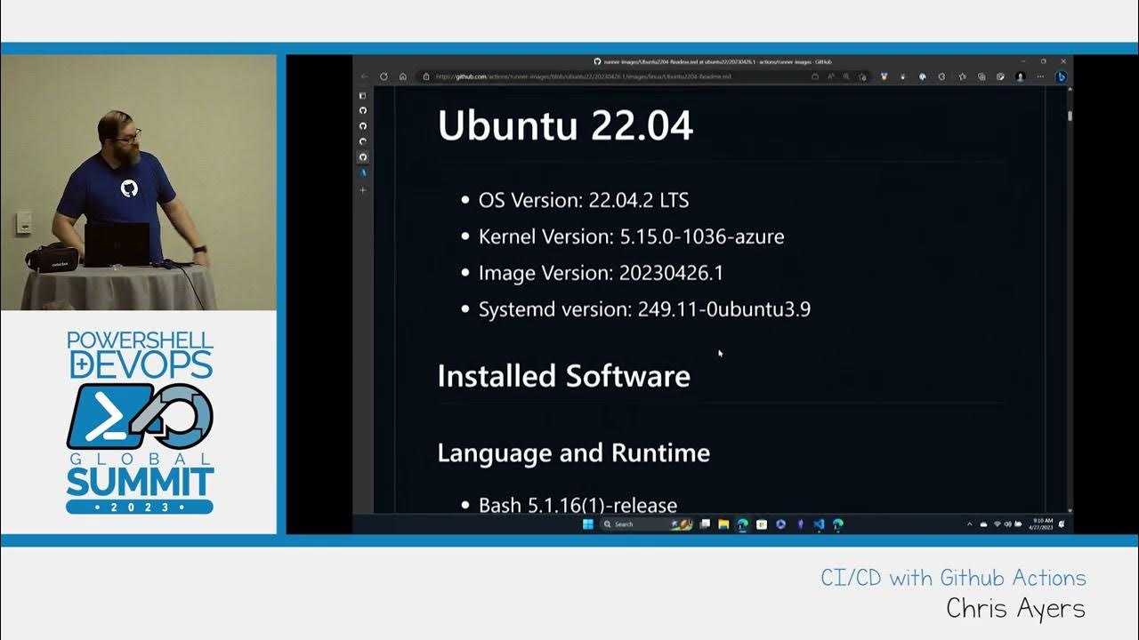 PowerShell Summit 2023: CICD with Github Actions by Chris Ayers - YouTube