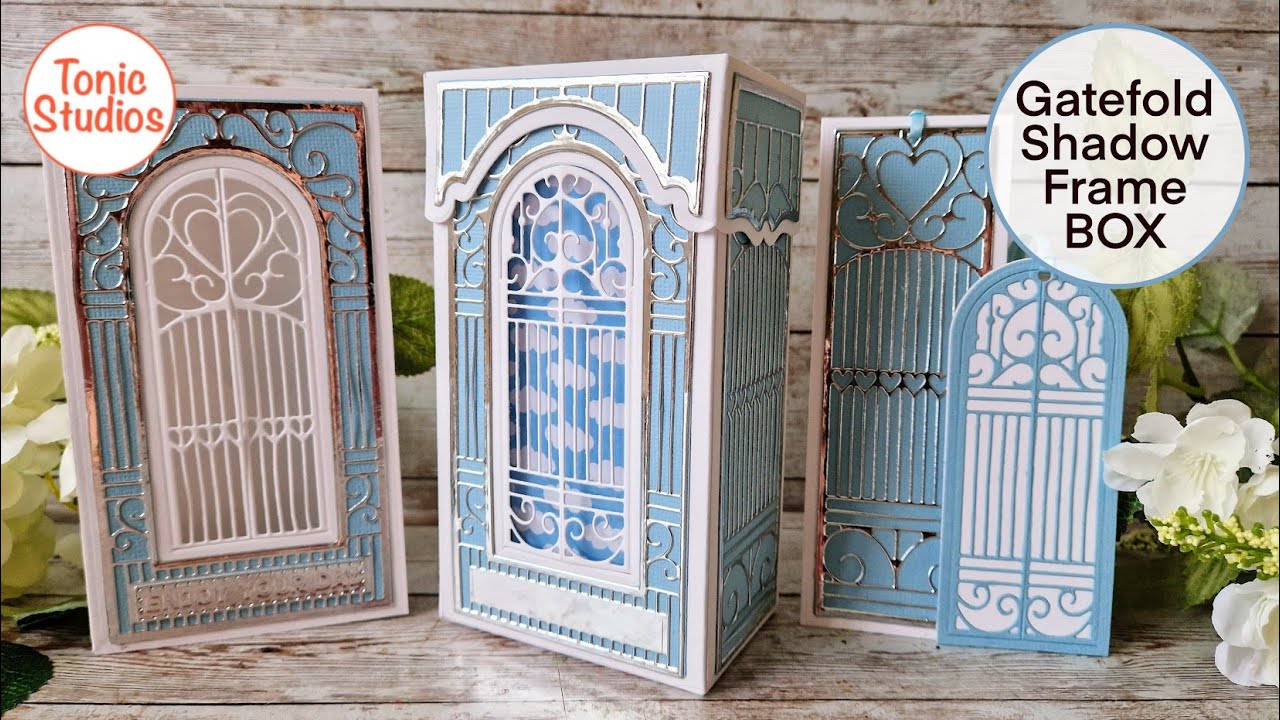 Gatefold Shadow Frame BOX - Tonic Studios - YouTube