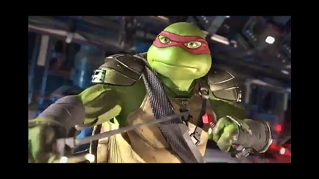 Injustice 2 TMNT Raphael Introduction Dialogues - YouTube