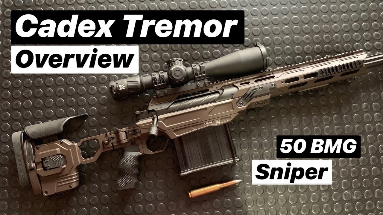 50 Cal Sniper Rifle - The Cadex Tremor 50BMG BEAST: Gun of the Week #18 ...