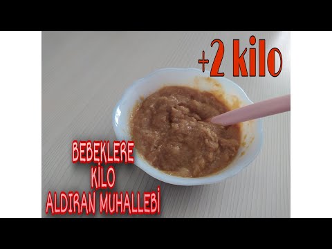 BEBEKLERE KİLO ALDIRAN MUHALLEBİ TARİFİ İŞTAHSIZ VE DİŞ ÇIKARMA DÖNEMİNDEKİ BEBEKLERE@yetisenanne
