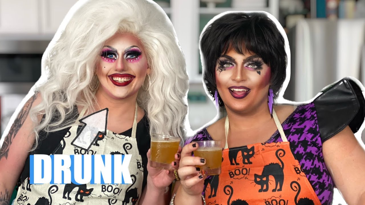 Drag Queens make Bourbon Apple Cider Cocktails (with Chasity Vain ...