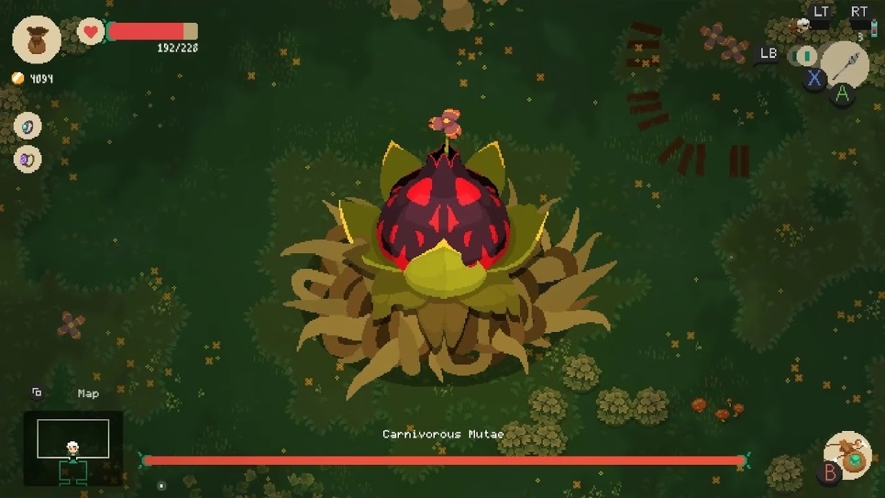 Moonlighter (PC) - Episode 14: Fleeing from the Carnivorous Mutae Boss ...