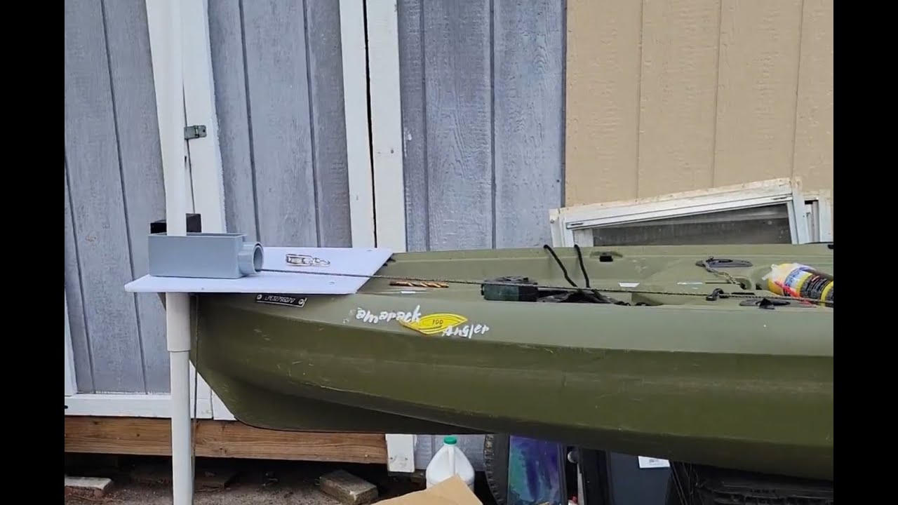 DIY Kayak Power Pole: Part 1 - YouTube