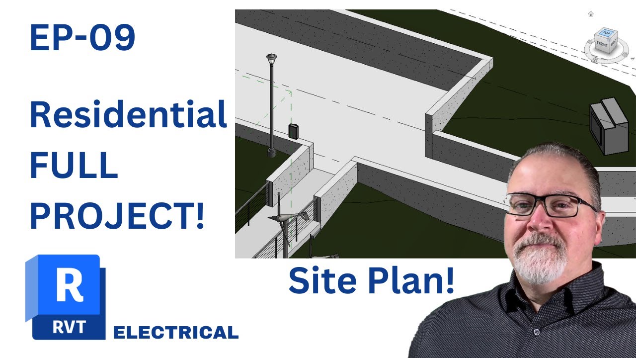 REVIT MEP FREE COURSE!! EP-09 - Site Plan & Filters - Electrical ...