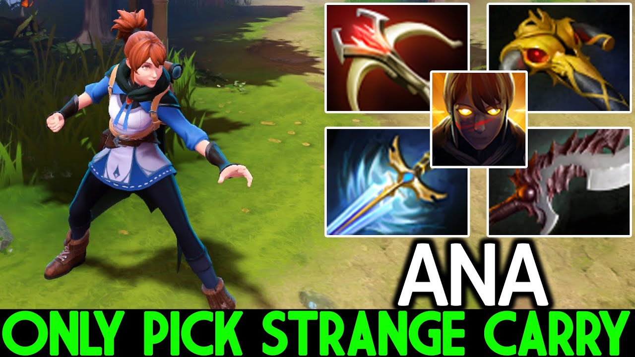 ANA [Marci] Only Pick Strange Carry Toying Enemy Dota 2 - YouTube