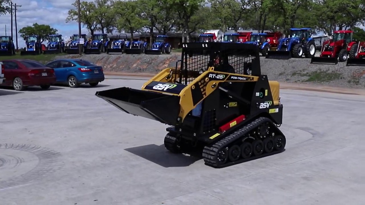 2020 ASV RT-25 MINI TRACK LOADER - YouTube
