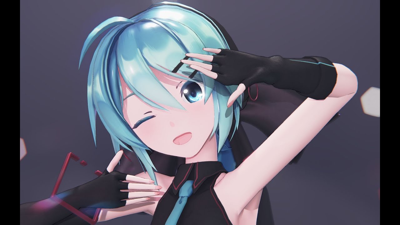 【VOCALOID MMD／4K／60FPS】Hatsune Miku【ドクヘビ】 - YouTube
