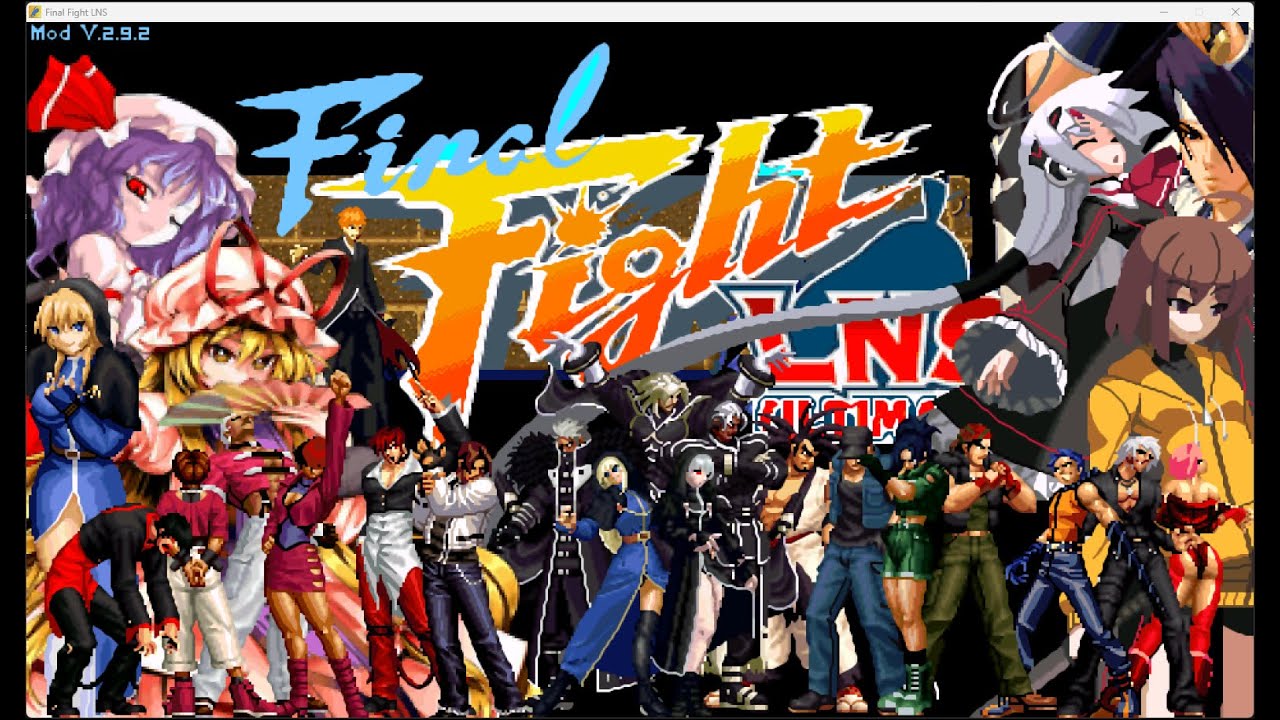 Final Fight LNS Ultimate Arranged 2.9.2 - MOD KOF | OpenBoR Gamer - YouTube