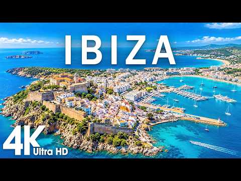 Ibiza 4K Drone Footage | Turquoise Coves, Stunning Coastline & Mediterranean Paradise