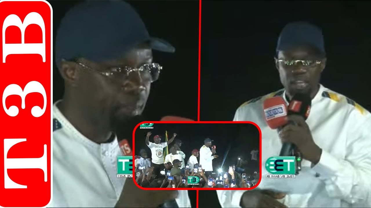 Etape Sokone : Ousmane Sonko fait une grosse annonce... - YouTube