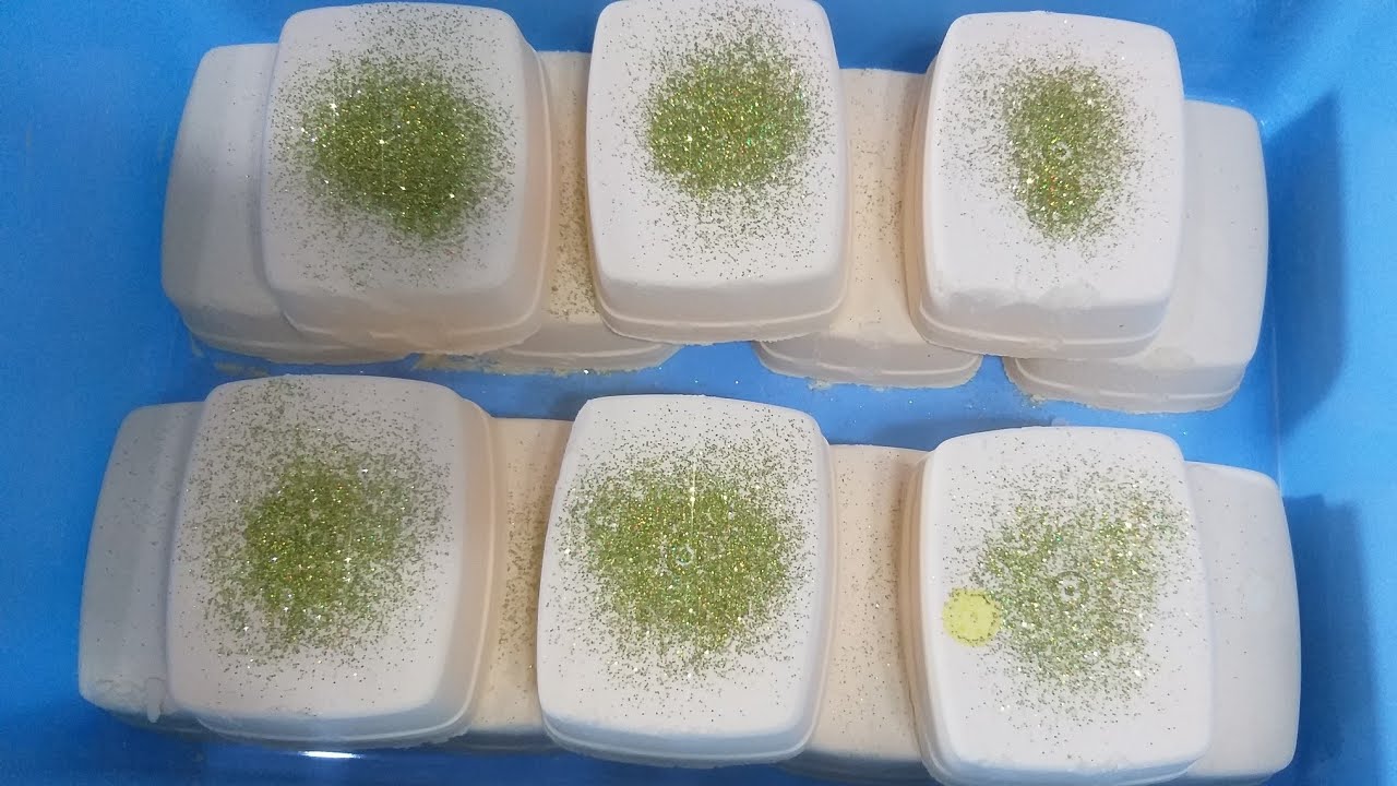 Baking soda yellow box crumbling asmr💫/satisfying/relaxing/ plz plz ...