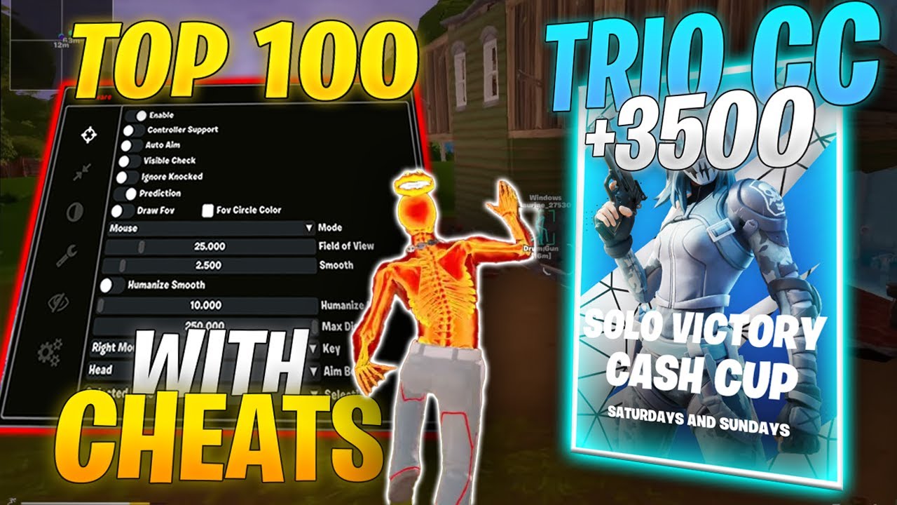 CHEATING With The Best Fortnite CHEAT in a Duo Cash Cup 🏆 (+$3500 ...