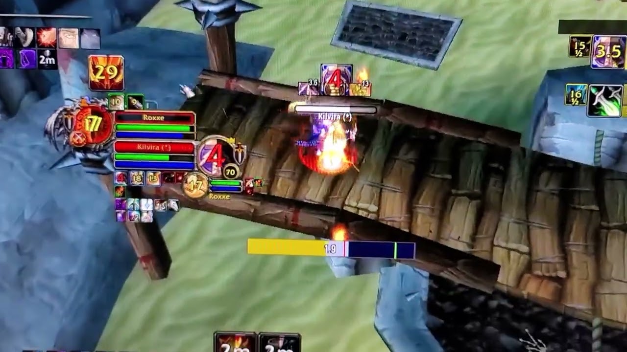 Ret-Roo Vs. Priest-Rogue TBC Arena - YouTube