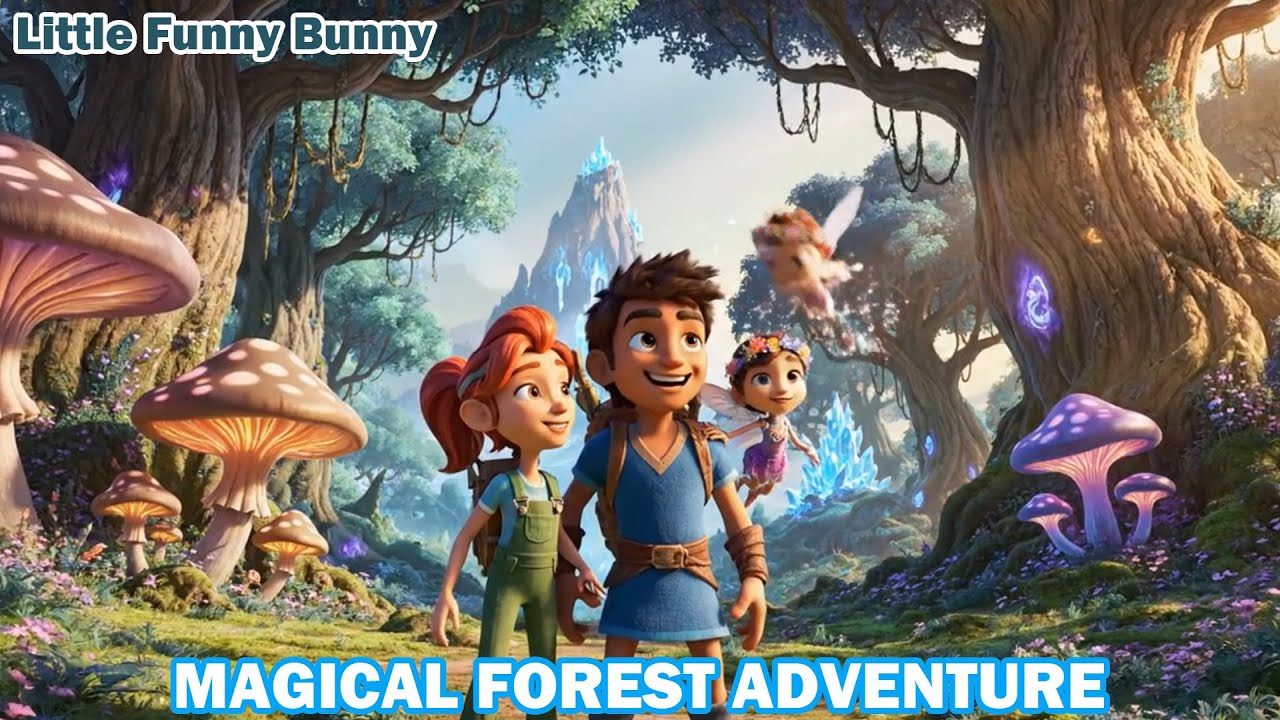 Magical Forest Adventure 🌳 🦋 | Educational Kids Show | 3D Animation ...