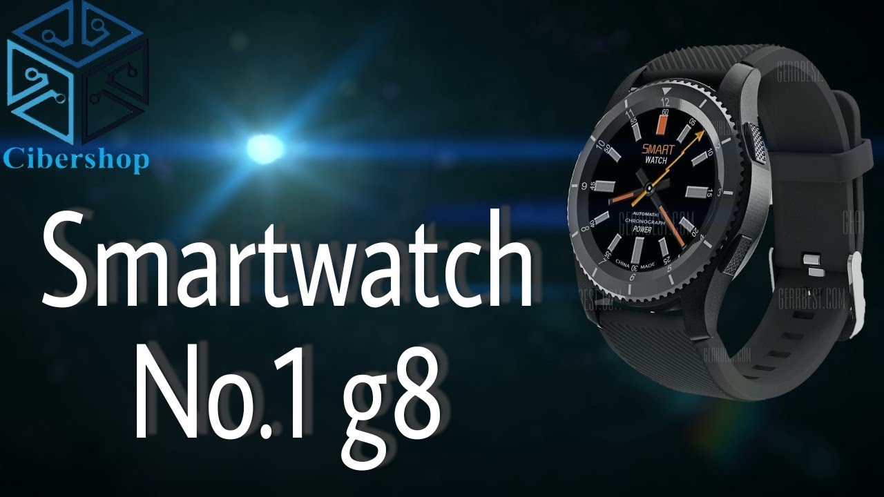 SMARTWATCH No.1 G8/Unboxing & Review En ESPAÑOL - YouTube