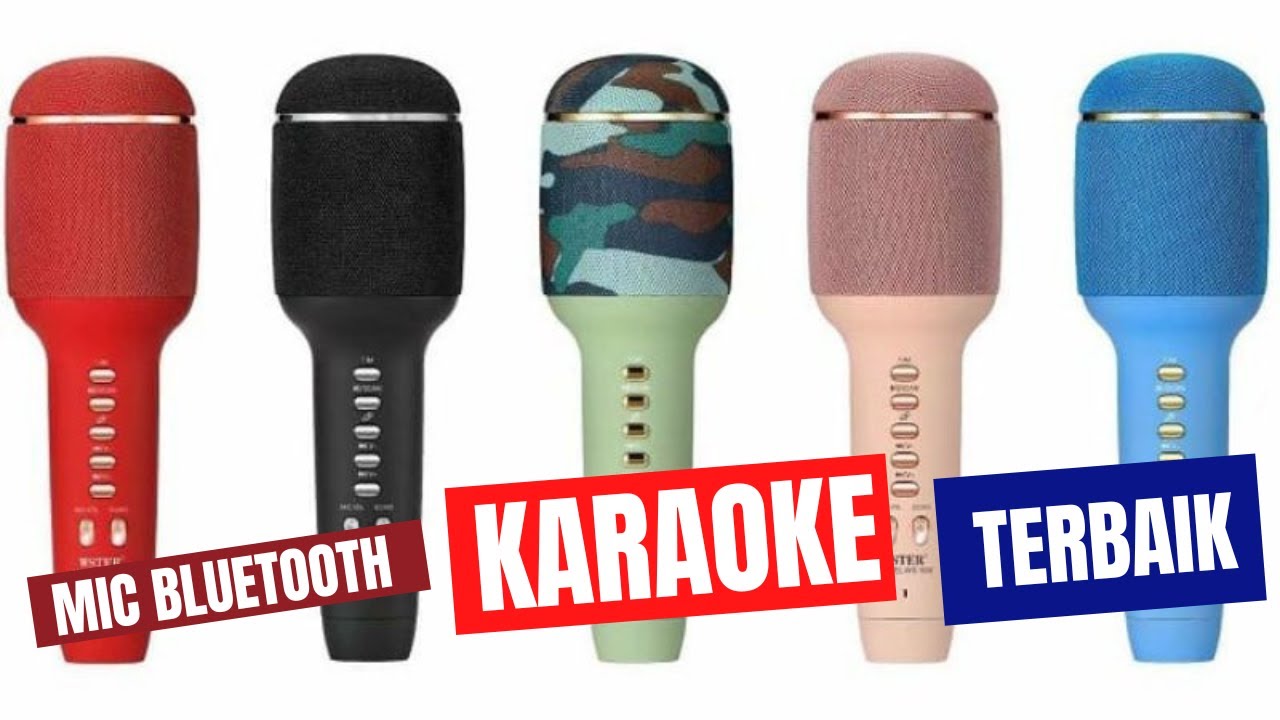 5 Rekomendasi MIC BLUETOOTH KARAOKE Murah Terbaik - YouTube