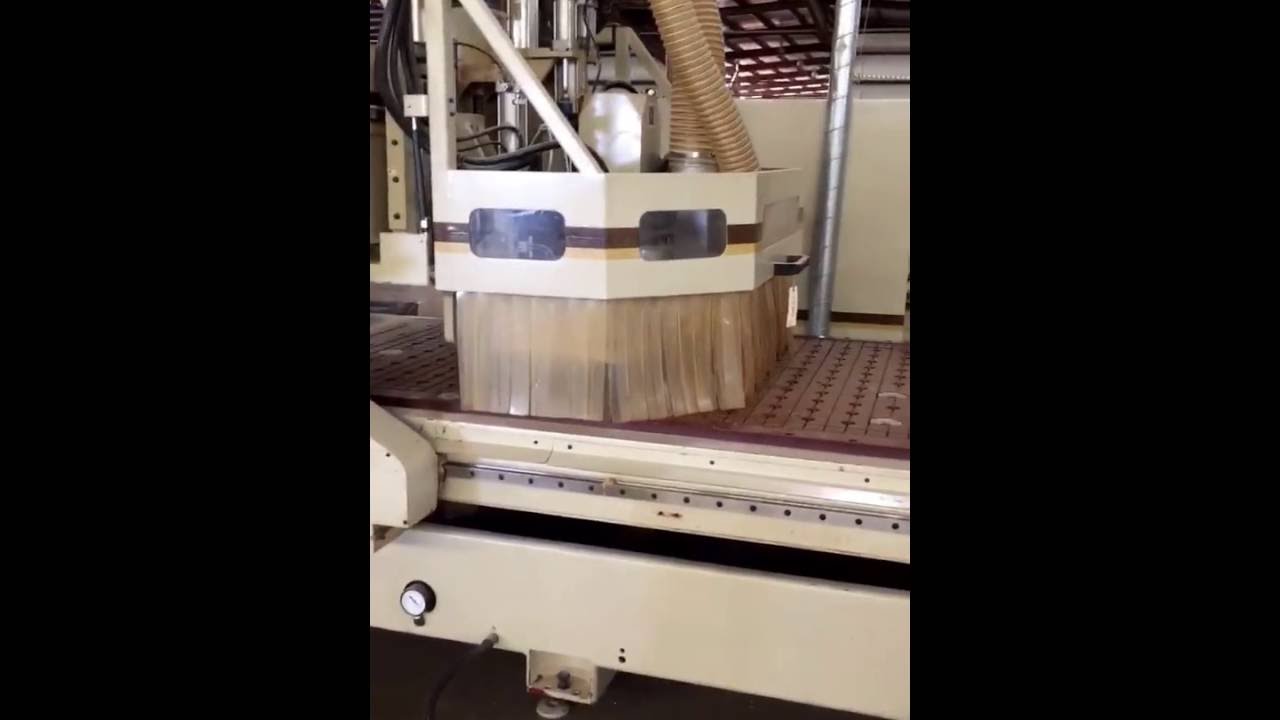 LOT# 020 - ANDI "STRATOS/WFD" CNC ROUTER W/ ATC - YouTube