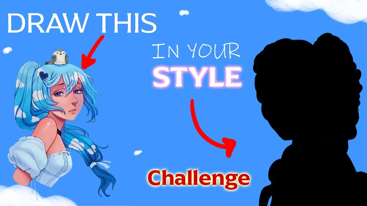 Trying a #DTIYS (Draw this in your style) Challenge - YouTube