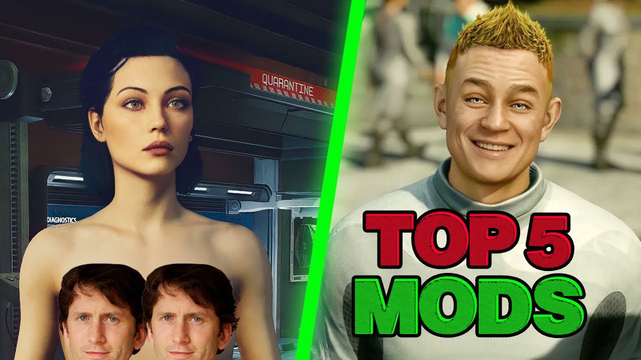 Starfield top 5 best mods on release - YouTube
