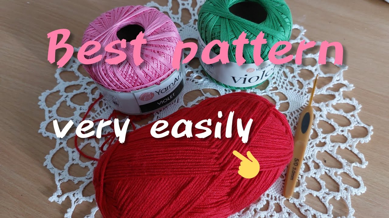 The best pattern🎀Knitting Pattern - YouTube
