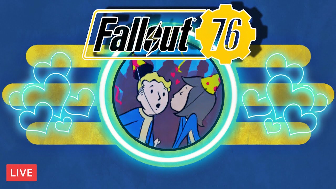 Fallout 76 (LIVE) Valentine Challenges And More! - YouTube