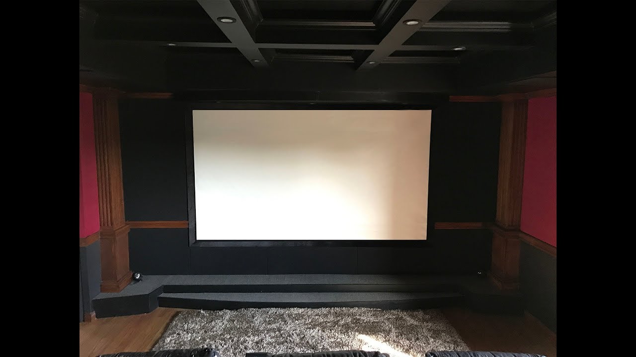 Diy projector screen masking