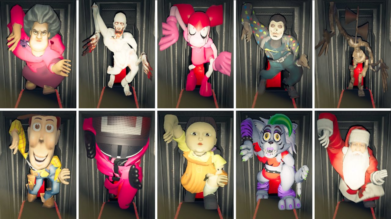 Poppy Playtime Mobile MOD OUTWITT | Scaryteach, Sirenhead1, Sun, Woody ...