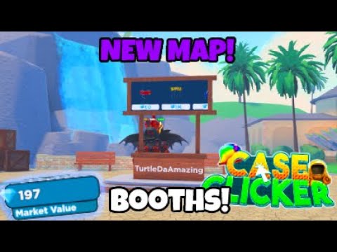 🔥 NEW MAP, BOOTHS! (Roblox Case Clicker) - YouTube