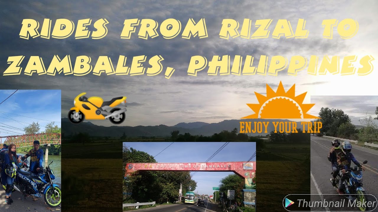 RIDES FROM RIZAL GOING TOZAMBALES, PHILIPPINES || RIDES - YouTube