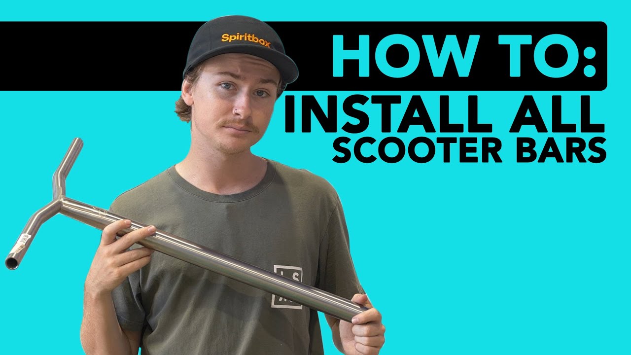 How To: Install Scooter Bars - YouTube