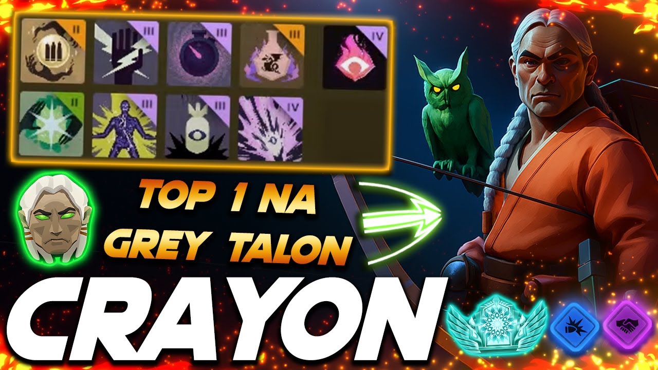 Crayon Grey Talon TOP 1 of North America - Deadlock Pro Gameplay ...