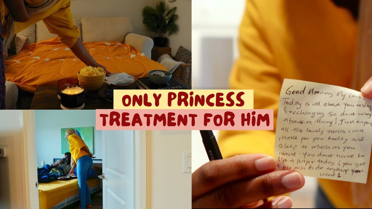 24 Hours of Pampering: Giving My Husband the Princess Treatment for a ...