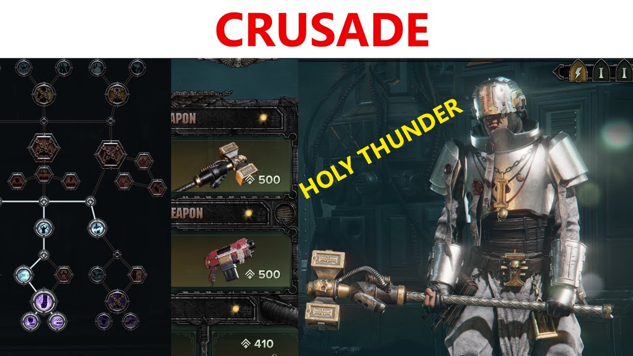 A MOST POWERFUL Thunder Hammer build | Darktide - YouTube